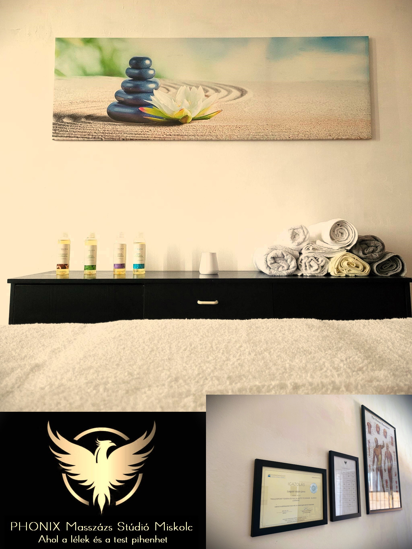 PHONIX Masszázs Stúdió Miskolc